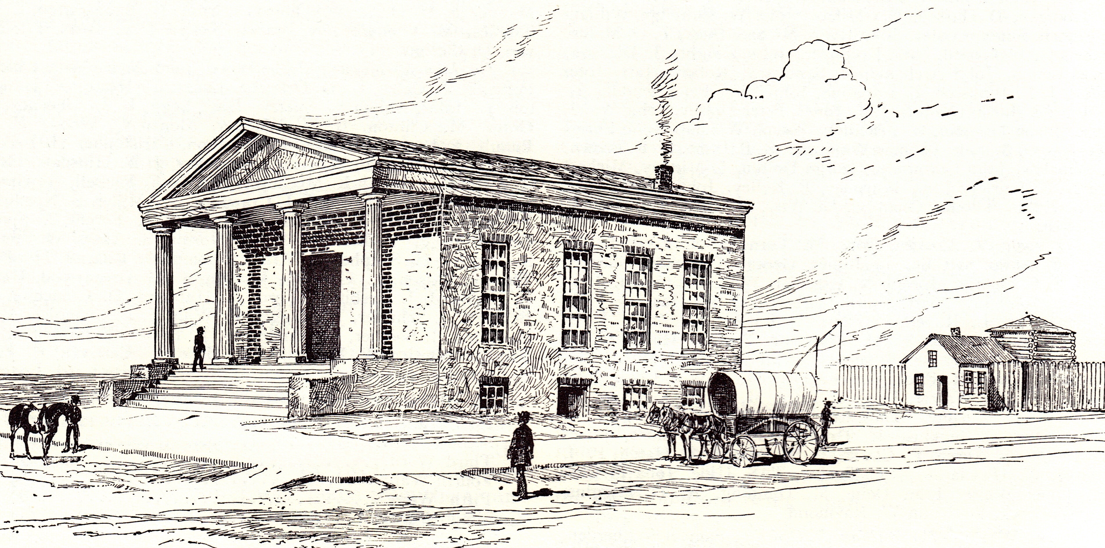 3.13. EARLY ATTEMPTS AT ARCHITECTURE: THE FIRST COURTHOUSE – Chicago ...